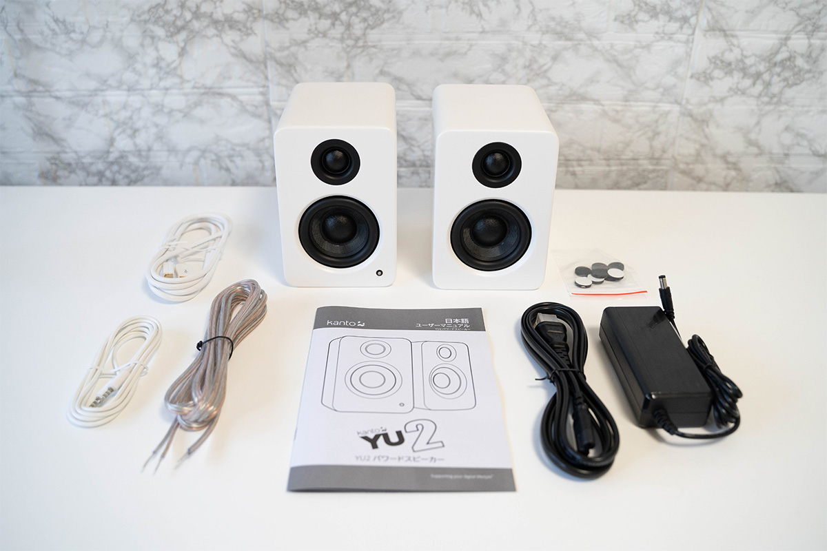 Kanto Audio YU2 レビュー | クリアで上質な音が魅力のデスクトップPCスピーカー