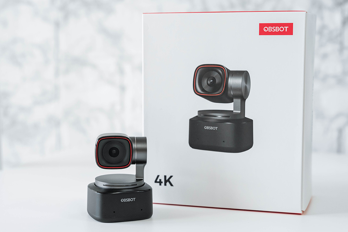 OBSBOT Tiny 2 レビュー | AI搭載の4K解像度対応の高機能Webカメラ | kazlog | ガジェットレビューと暮らしに役立つモノ紹介ブログ