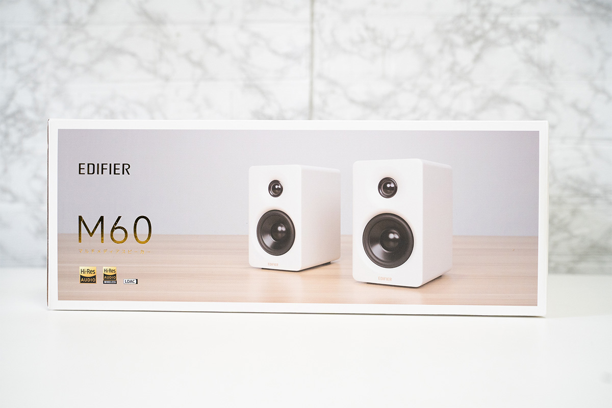 EDIFIER M60 レビュー | USB-C接続やLDACに対応！コンパクトでパワフルなスピーカー